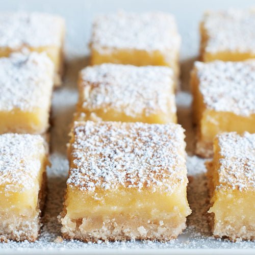 Lemon Bars with Twisted Alchemy Cold-Pressed Lemon Juice