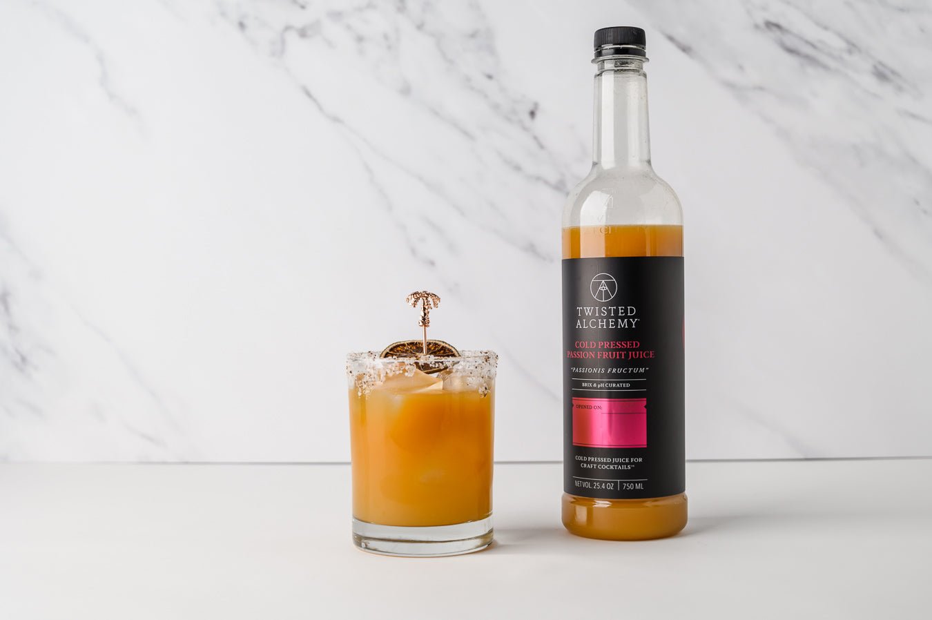 Non-Alc Passion Fruit Margarita – Twisted Alchemy