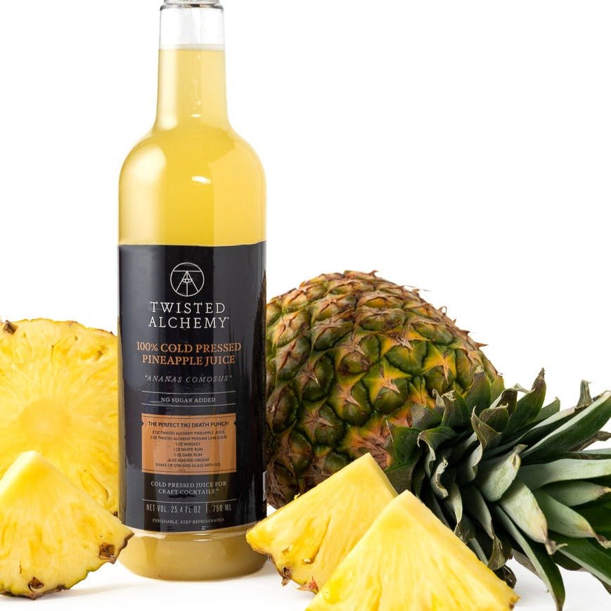 25.4oz 100% PINEAPPLE JUICE COLD PRESSED – Twisted Alchemy