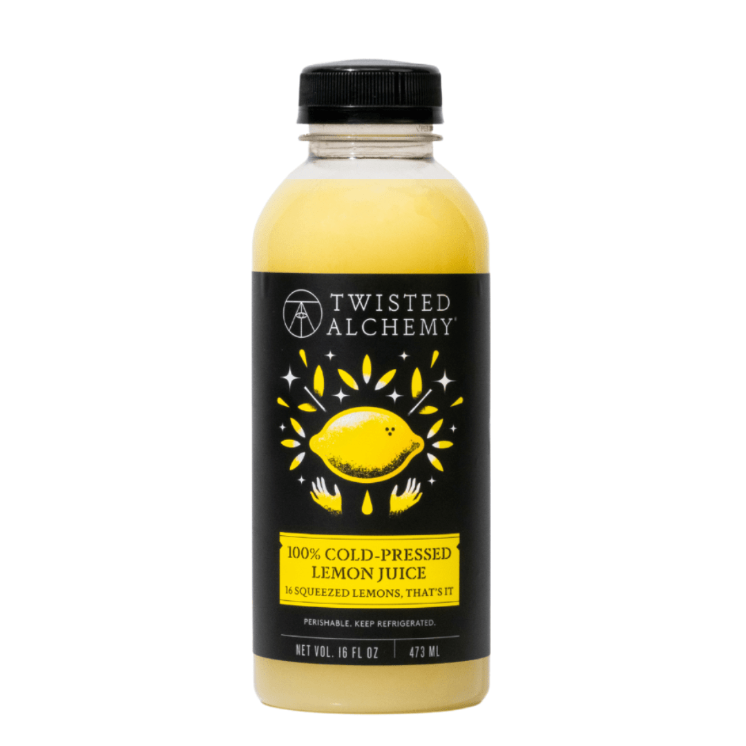 16oz 100% EUREKA LEMON JUICE COLD PRESSED – Twisted Alchemy